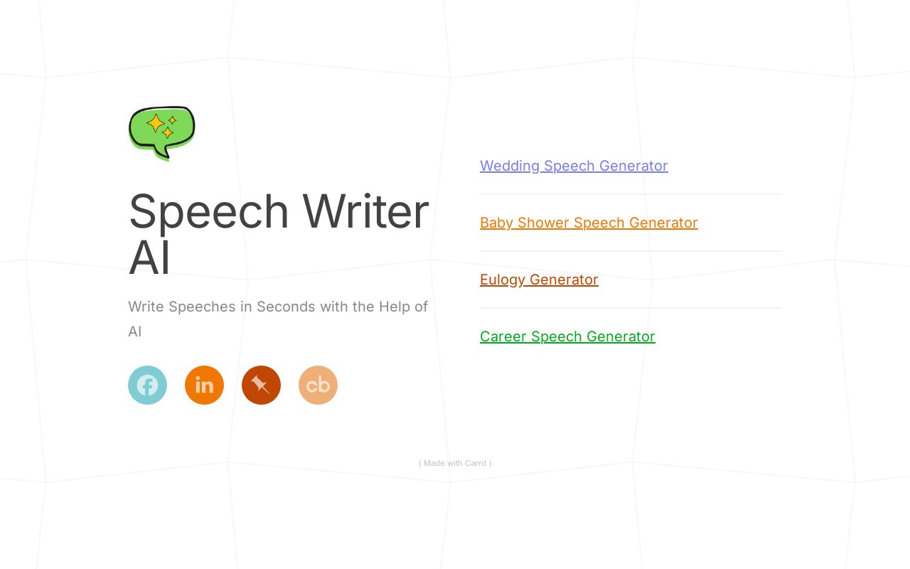 Speech Writer AI